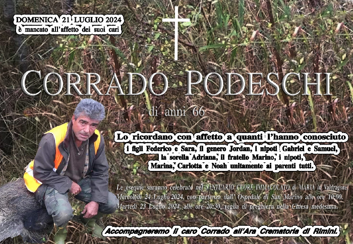 Podeschi Corrado :: ORLANDO ONORANZE FUNEBRI